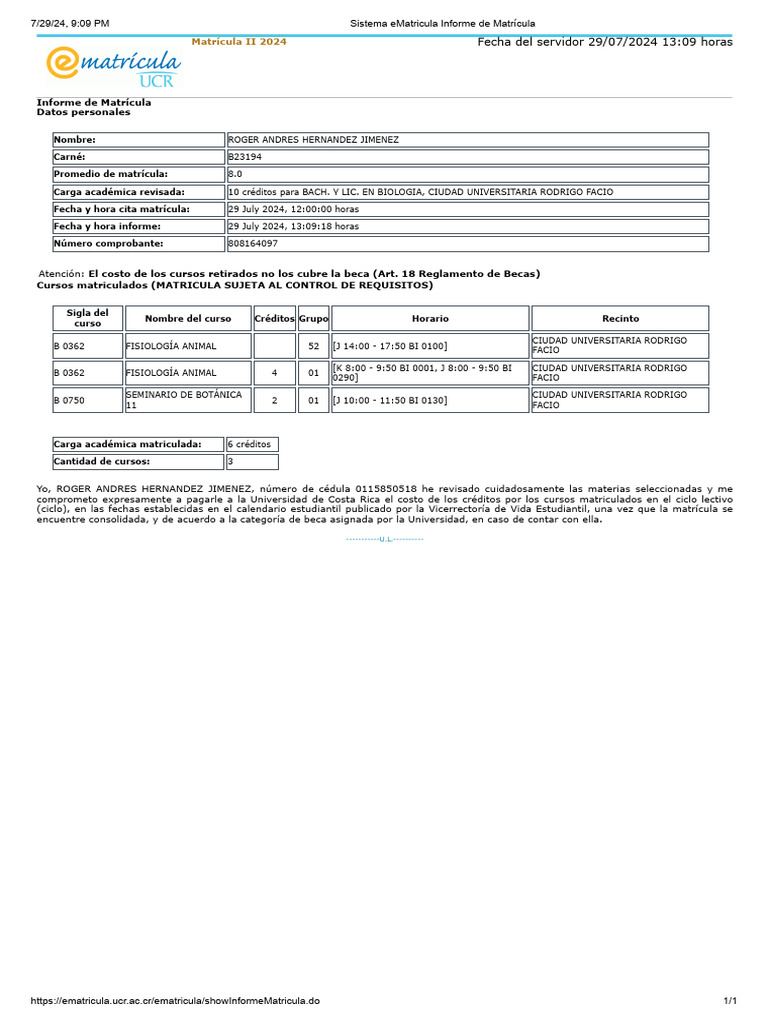 Informe_Matricula_2C_2024 | PDF