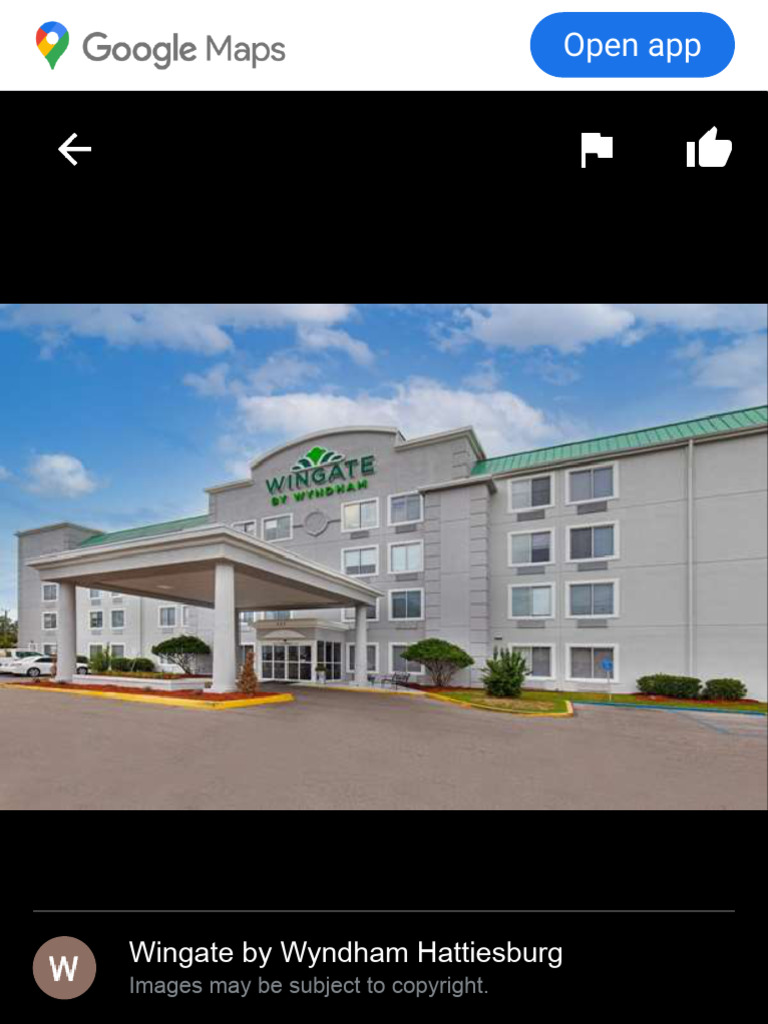Wingate by Wyndham Hattiesburg - Google Maps | PDF