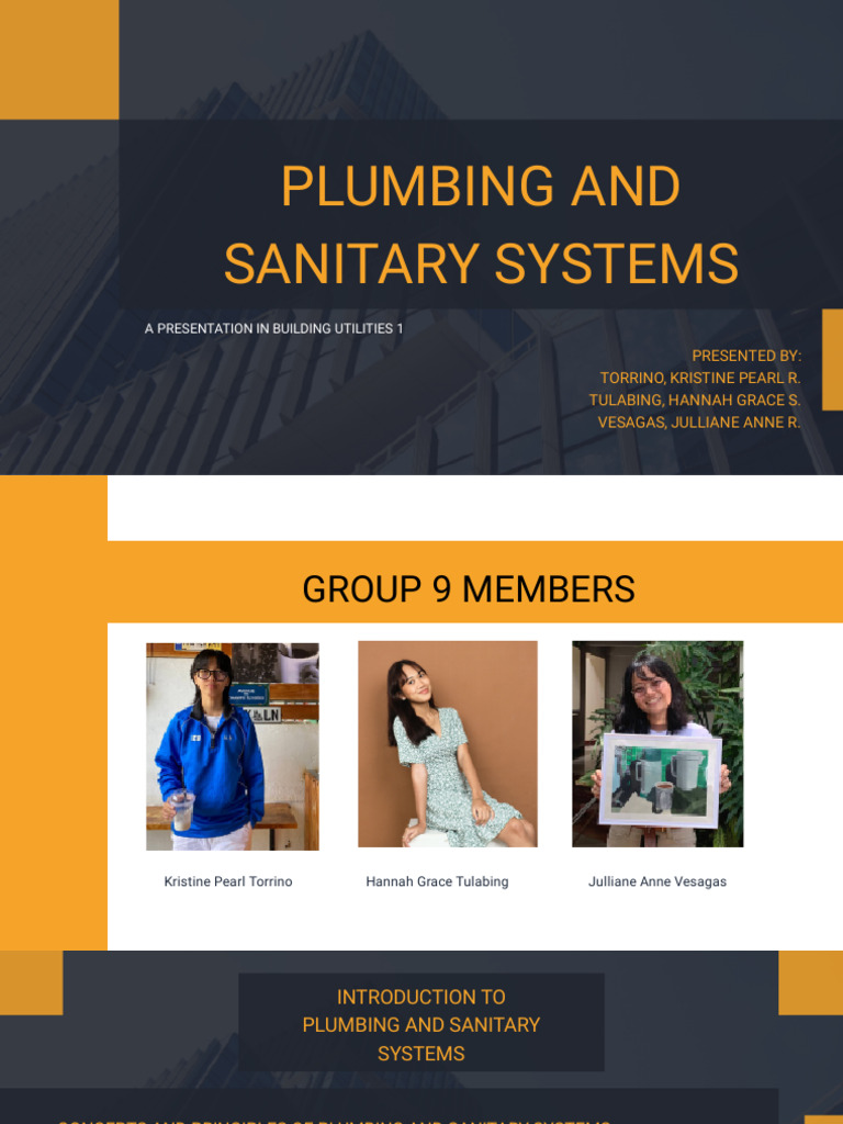 Plumbing and Sanitary Systems Overview | PDF | Sanitary Sewer | Plumbing