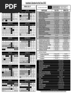 TUT 2025 Academic Core Calendar | PDF | Academic Term