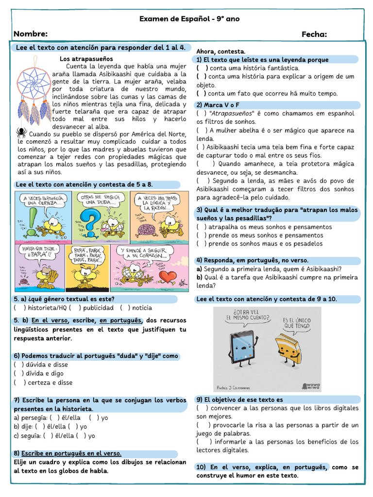 Leyenda de Asibikaashi y atrapasueños | PDF