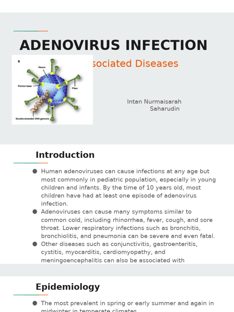Adenovirus Infection | PDF | Infection | Pneumonia