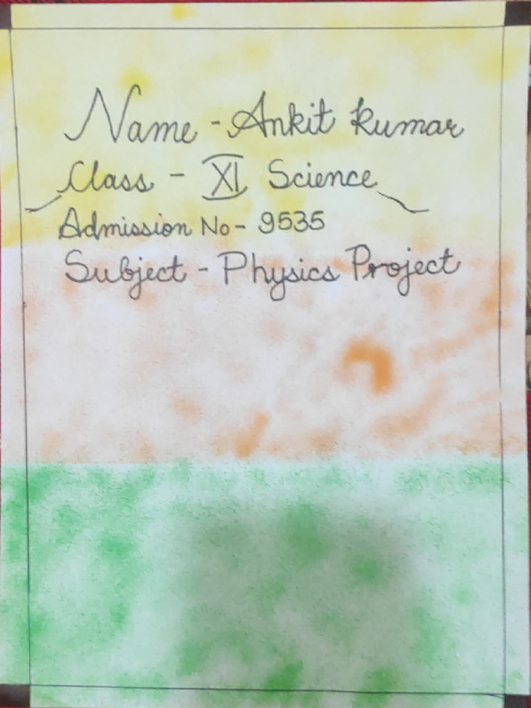 Physics Project: Distance-Time Graphs | PDF