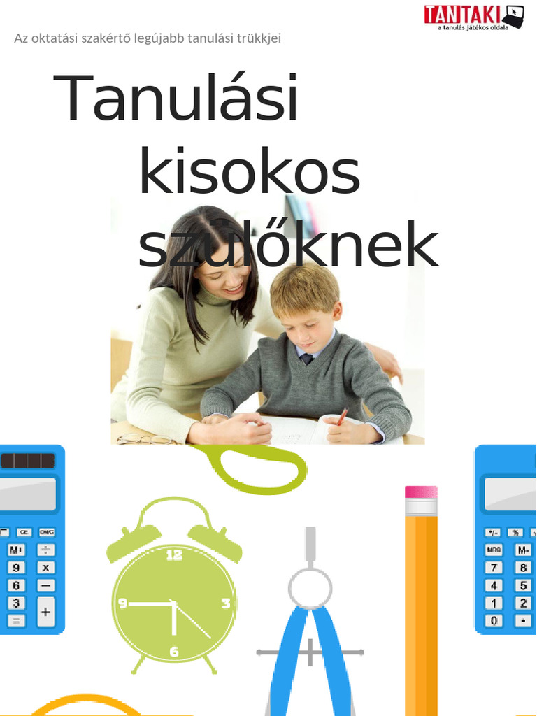 Tanulasi Kisokos Szülőknek 2 | PDF