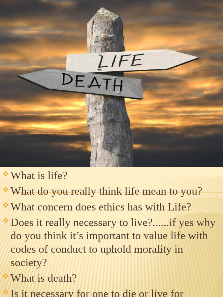 Ethics Life and Death | PDF | Birth Control | Abortion