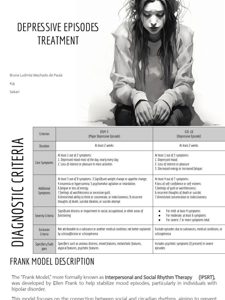 Depressive Episodes Treatment | PDF | Major Depressive Disorder ...