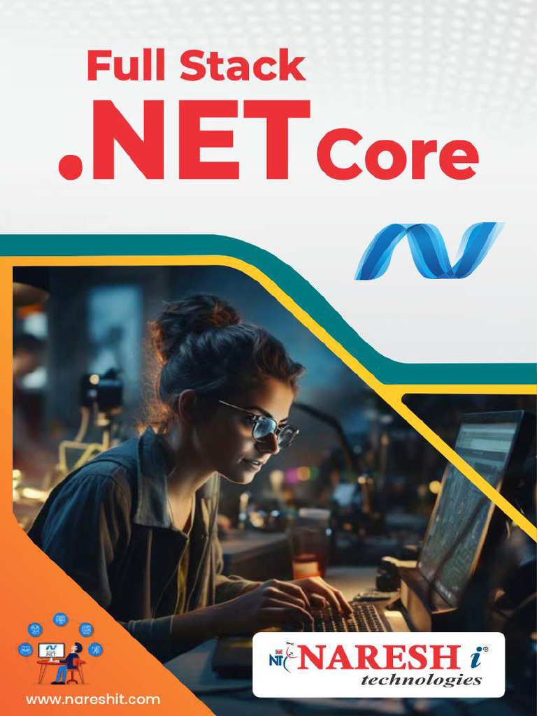Full Stack Dot Net Broucher Naresh IT | PDF