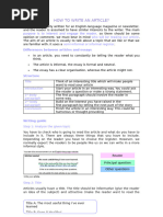 Writing To Inform and Explain | PDF | English Language | Genre