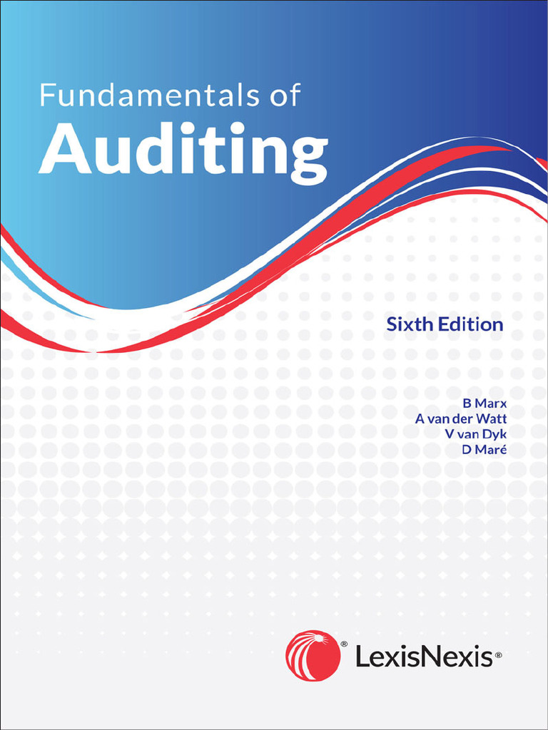 Fundamentals of Auditing (Marx) | PDF | Internal Control | Financial Audit