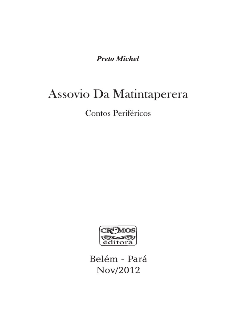 O Assovio Da Matintaperera | PDF | Richard Wagner | Cigarro