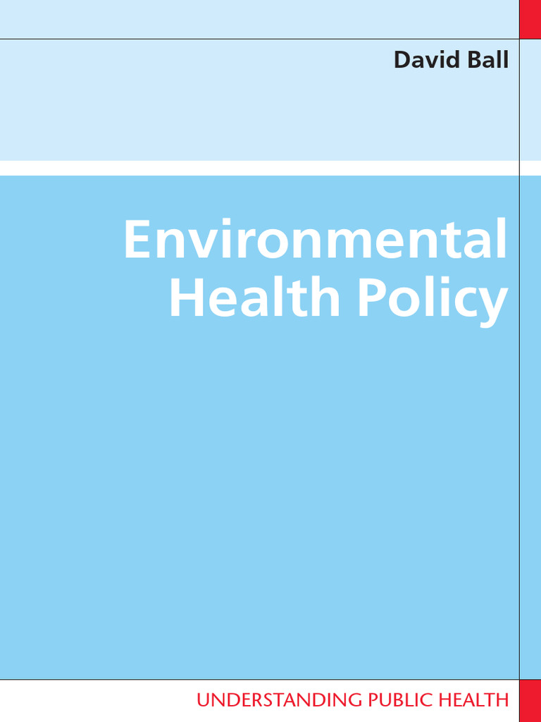 Environmental Health Policy | PDF | Policy | Hazards