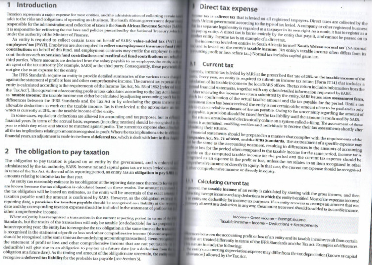 Income Tax Note 2 | PDF