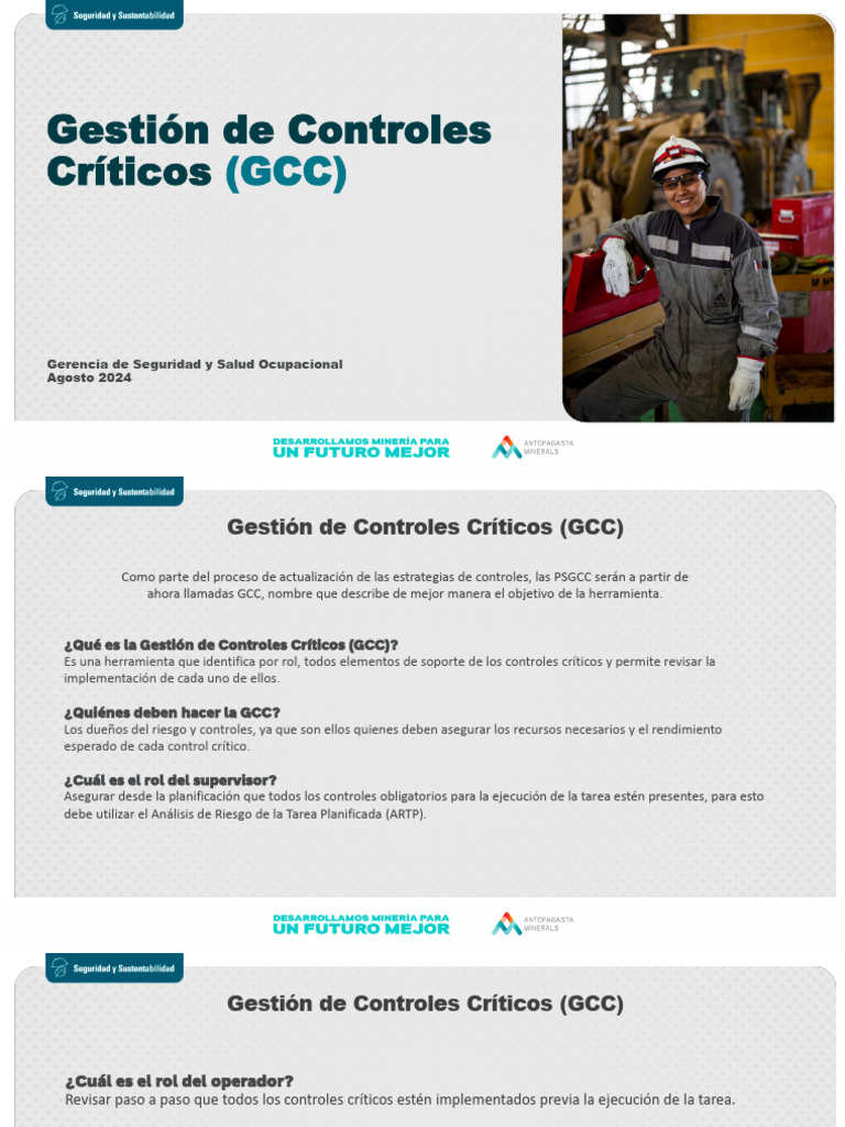 Gestión de Controles Críticos GCC | PDF