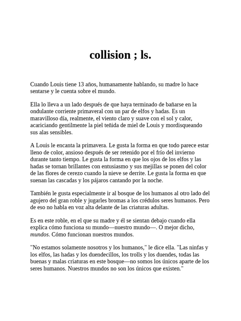 Collision | PDF | Amor | Afrodita