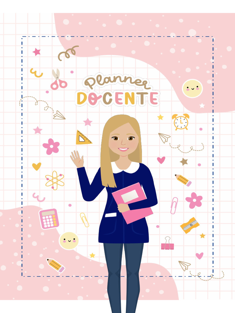 portadas planner docente 4 | PDF