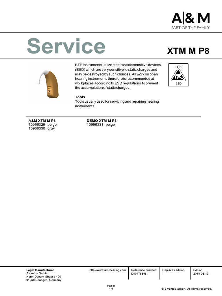 Service Document XTM M P8 | PDF | Electrical Engineering | Electrical Components