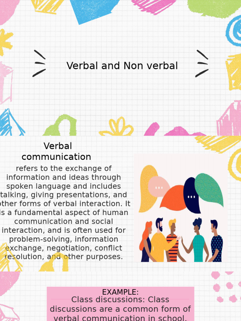 For Oral Communication 2 | PDF | Nonverbal Communication | Communication