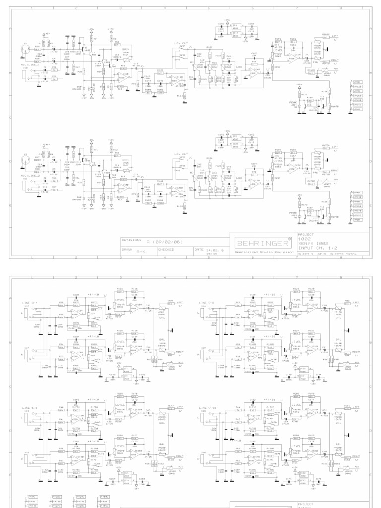 Behringer Xenyx 1002 | PDF
