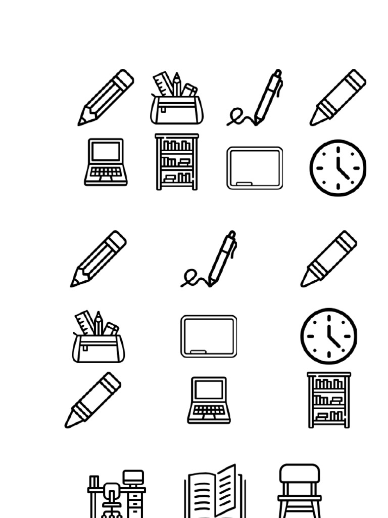 School objects | PDF