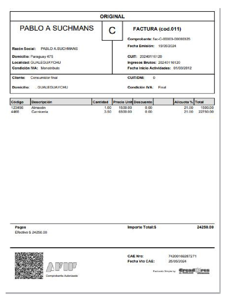 factura-electronica-formato-a4 | PDF