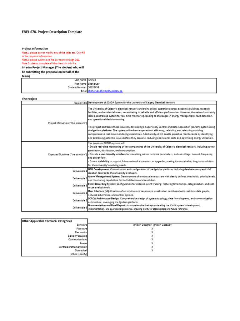 Project Proposal G14 | PDF | Scada | Computer Network