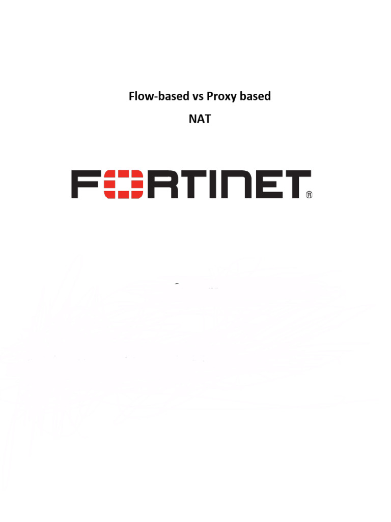 Flow based VS proxy based & Nat | PDF