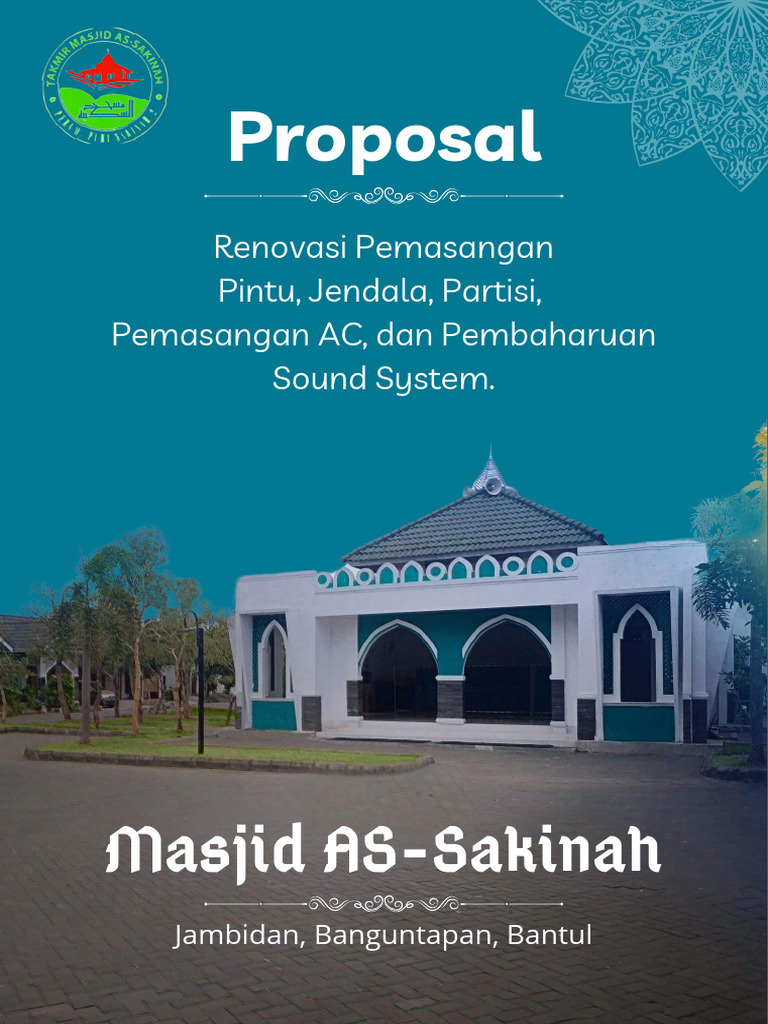 Proposal Mesjid Sakinah 2025 | PDF