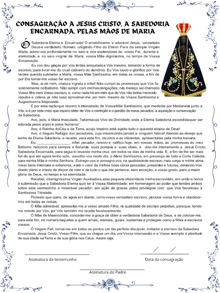 Nossa Senhora Aparecida Pdf