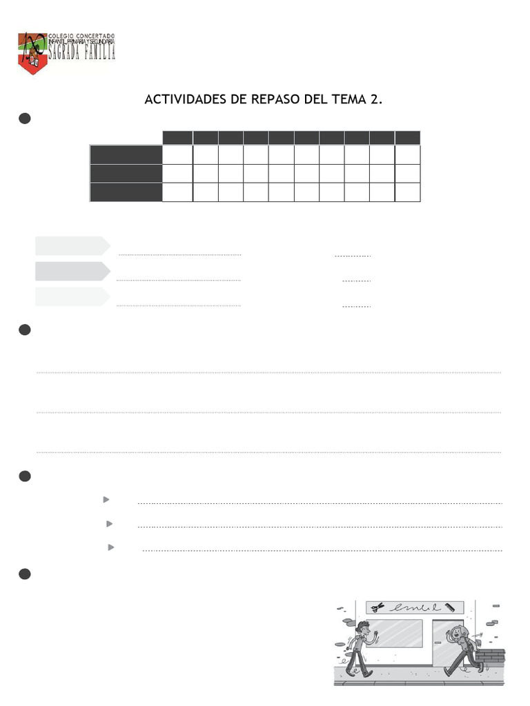 Actividades de Repaso T.2. 6ºP | PDF | Teoría de los números