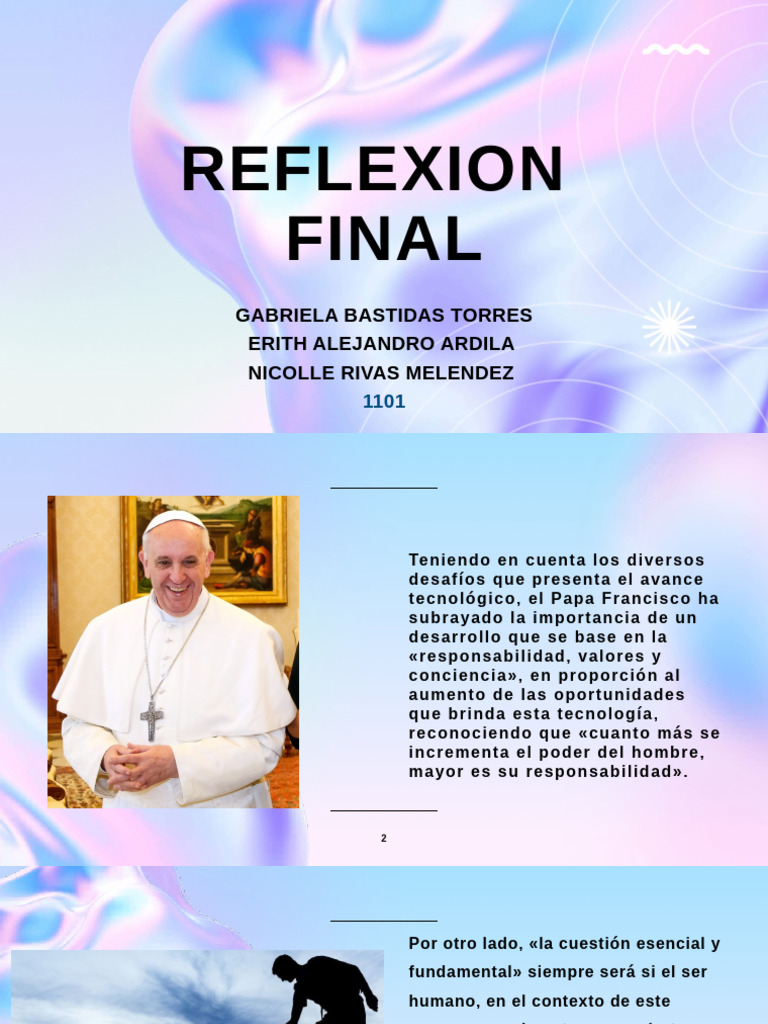 12 Reflexión Final | PDF