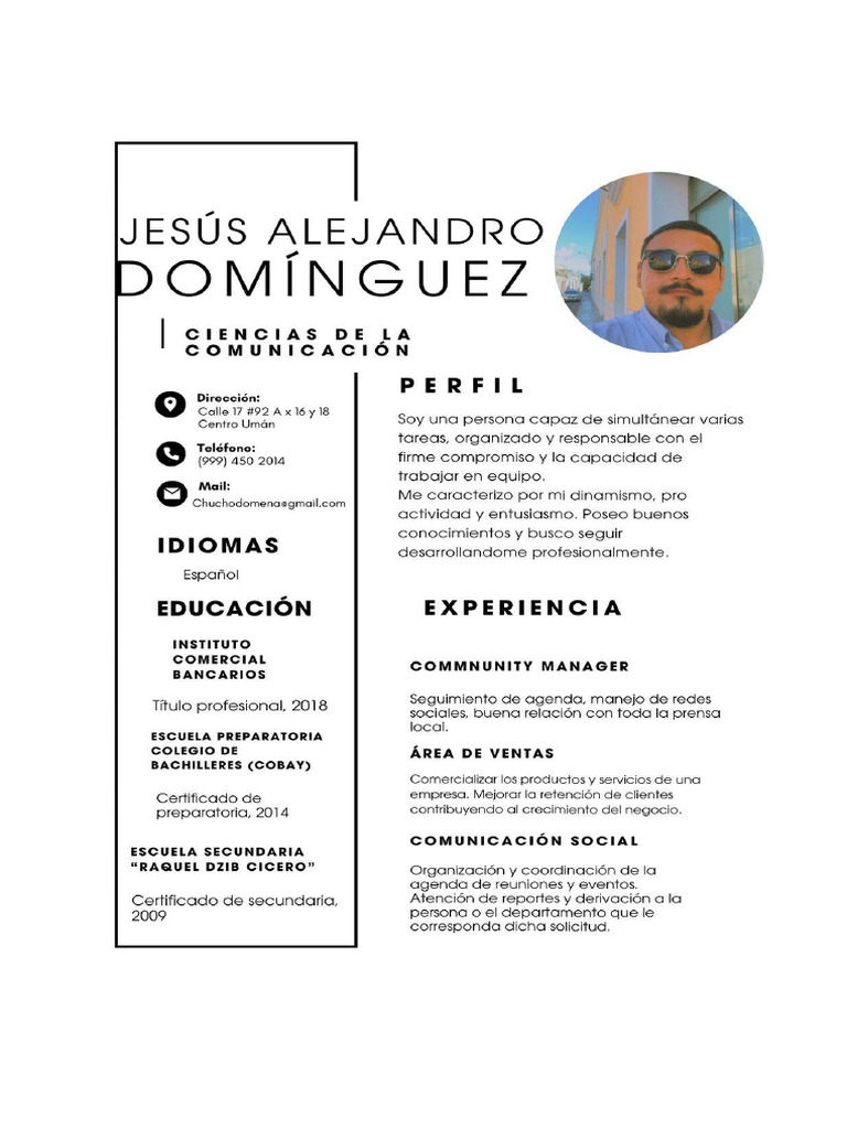 CV Jesús | PDF