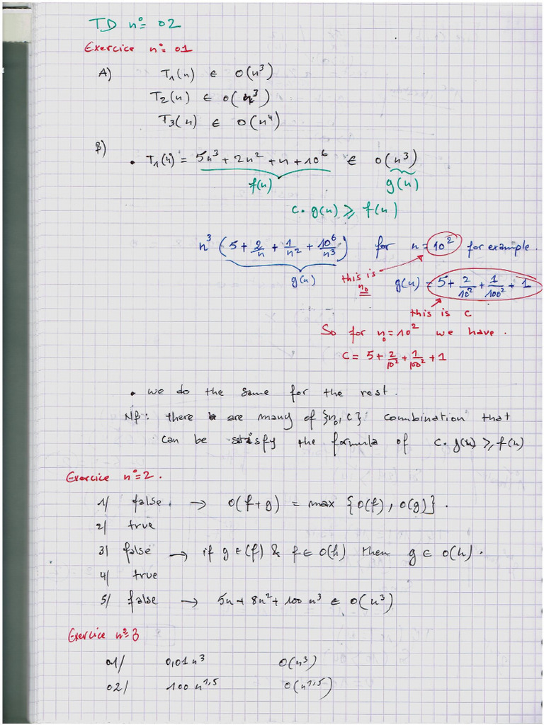 Solution TD02 | PDF