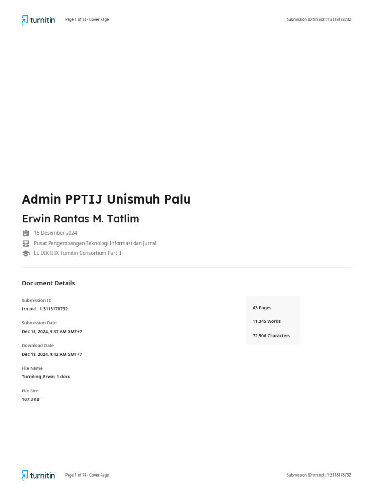 Turniting erwin | PDF | Abrahamic Religions | Monotheism