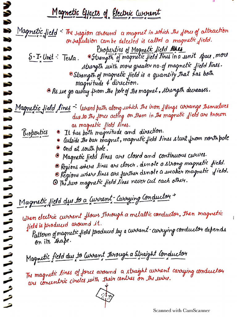 Toppers Note Chapter 13 SCIENCE | PDF