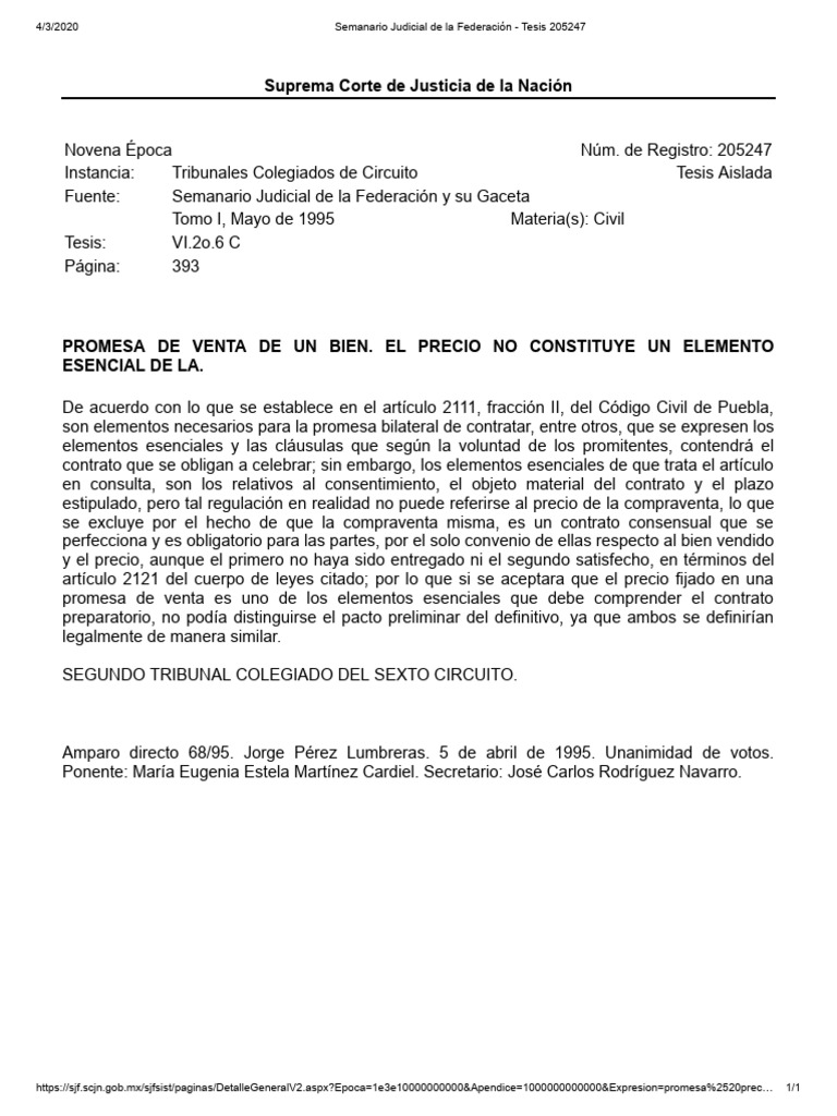 Promesa de Venta: Precio No Esencial | PDF