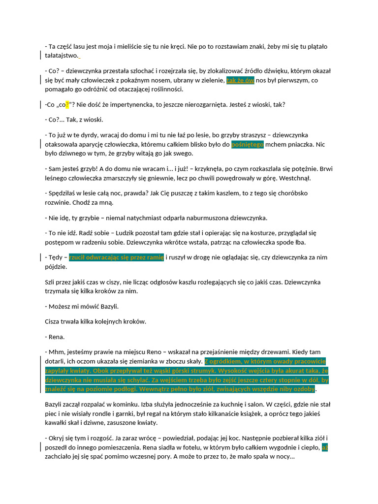 Bazyli Backstory | PDF