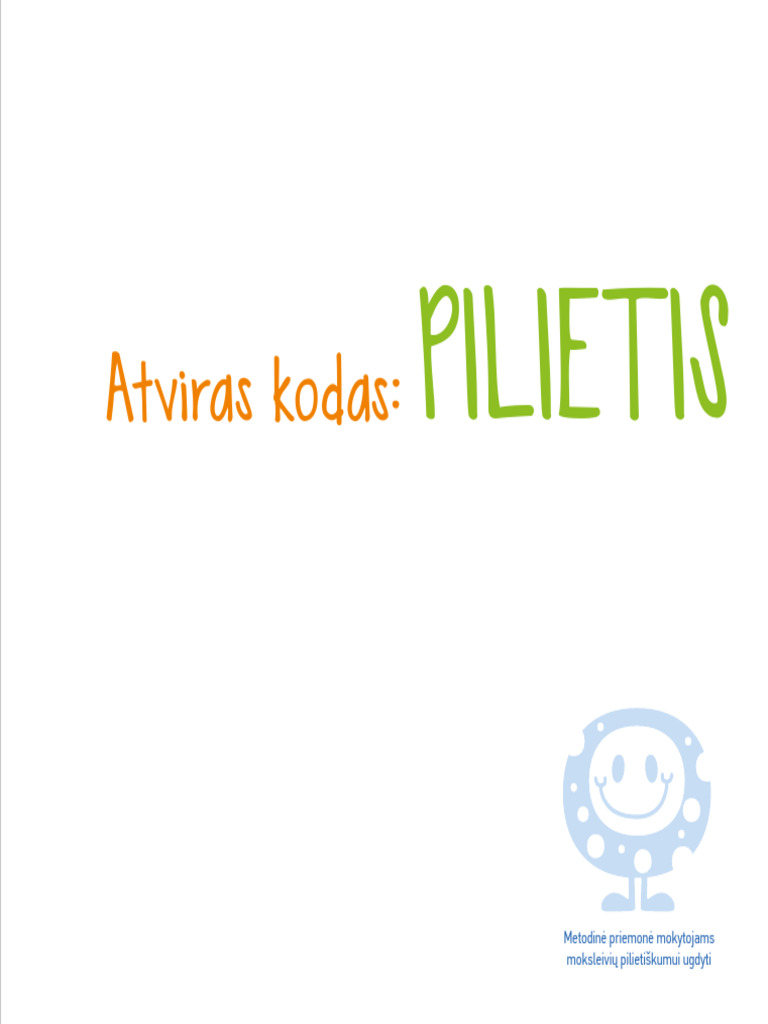 Metodine Priemone Atviras Kodas Pilietis | PDF