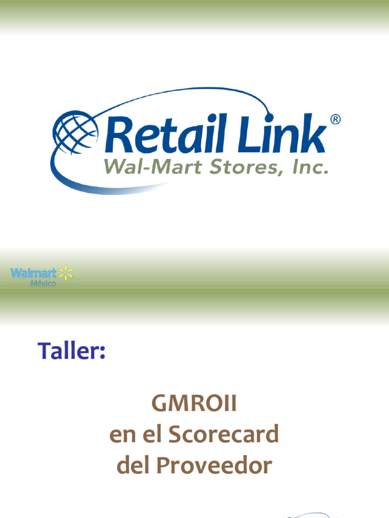 Presentacion Taller Gmroii en Scorecard | PDF | Mercados financieros ...