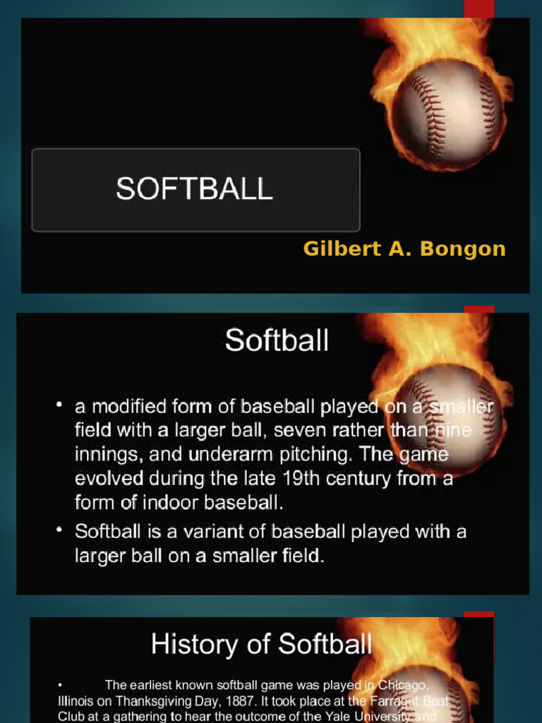 SOFTBALL | PDF