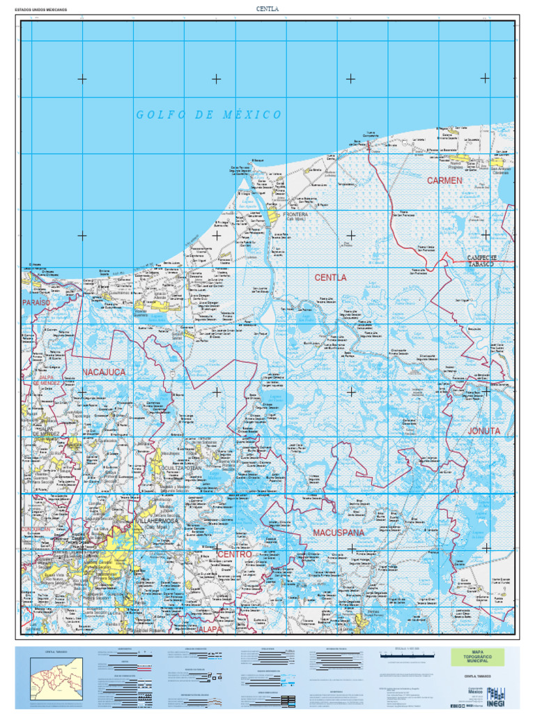 Centla Tabasco Maps and Croquis | PDF