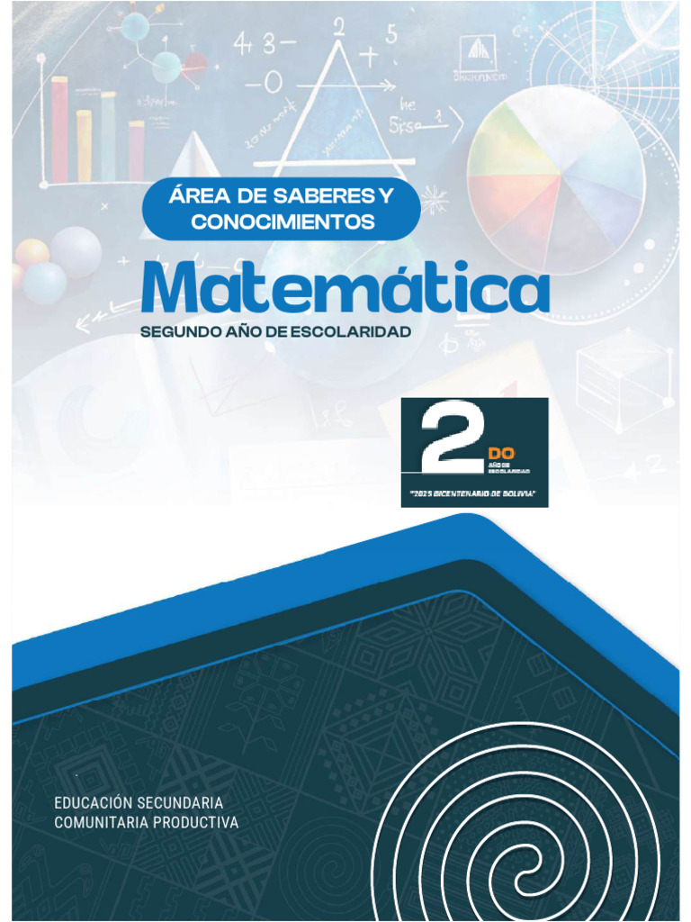 Texto de Aprendizaje Matemática-2do Secundaria-2025-Comprimido | PDF | Multiplicación | Número ...