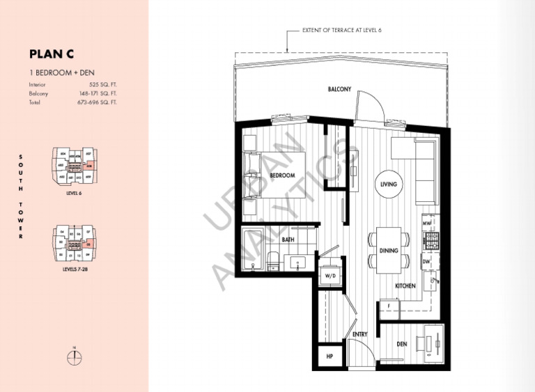 SOCO South Tower Phase 1 Plan C (525SF) | PDF