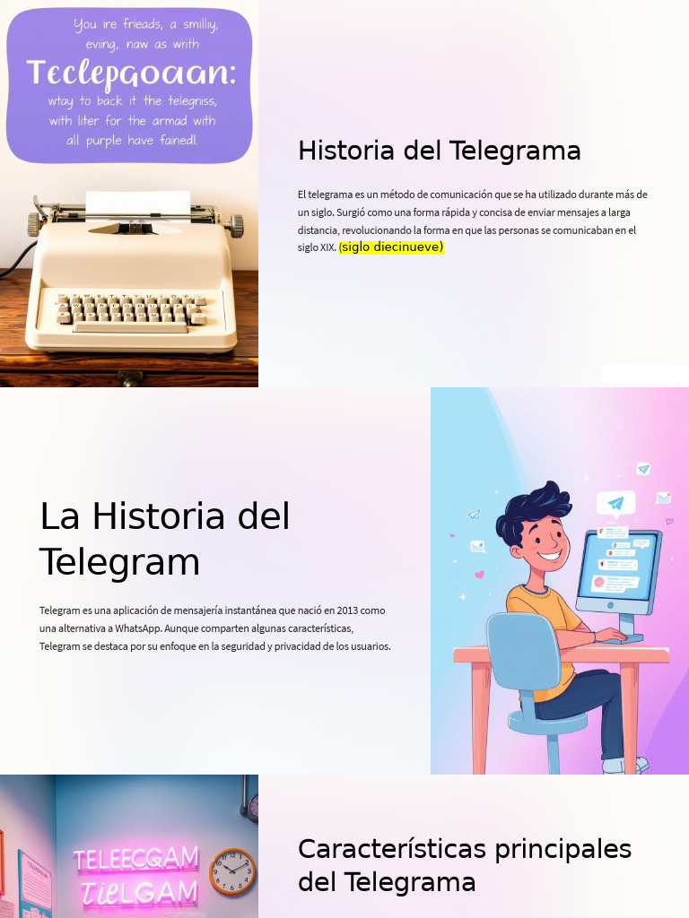 Evolución y Legado del Telegrama | PDF | Telegrafía | Comunicación