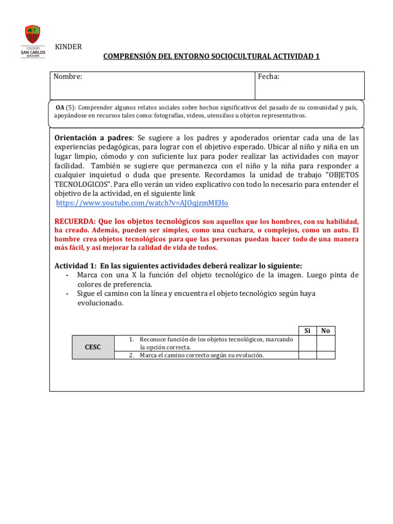 k Exploracion Del Entorno Sociocultural s.26 | PDF | Educación de la ...