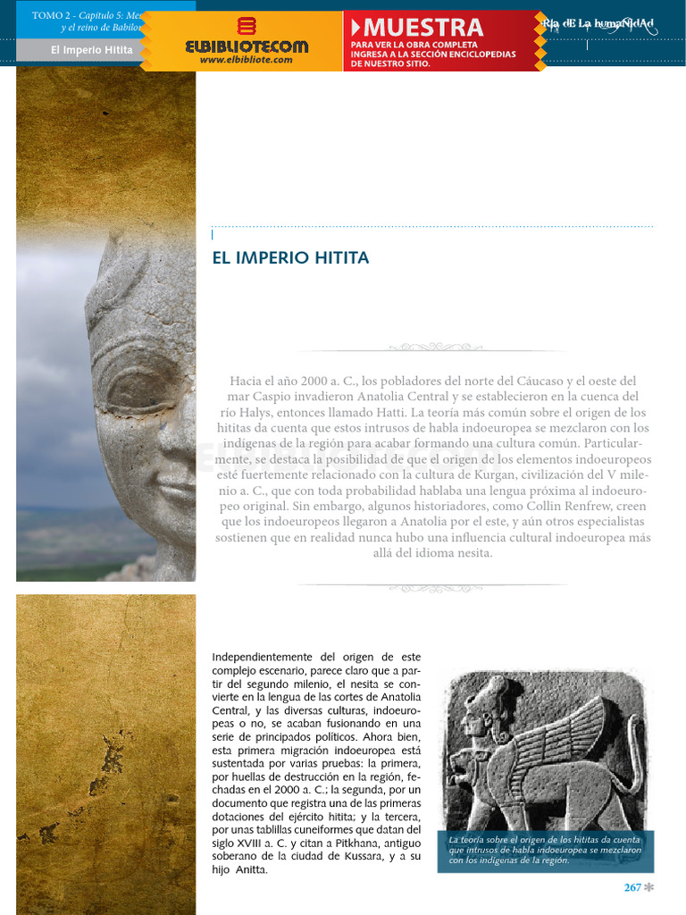 El Imperio Hitita en Mesopotamia | PDF | Babilonia | Hititas