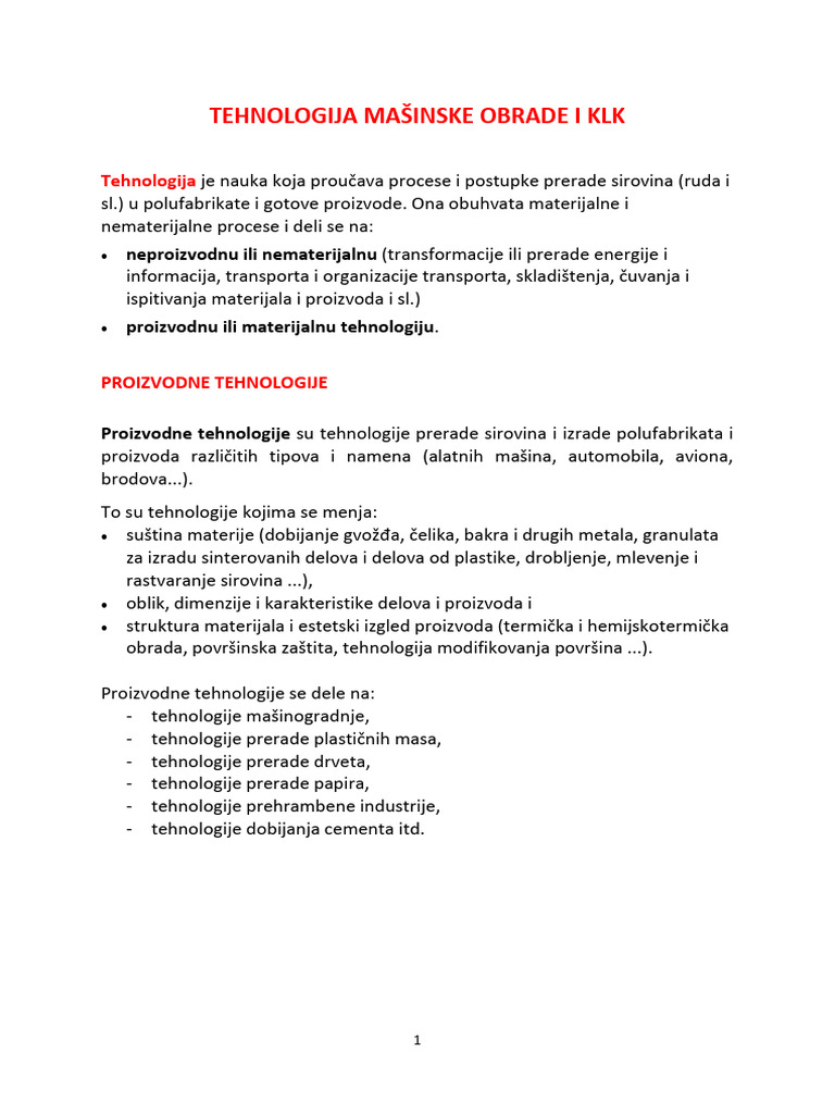 Struganje_Tehnologija Masinske Obrade | PDF