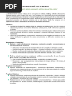 LONGITUD. Secuencia Didactica | PDF | Medición | Longitud