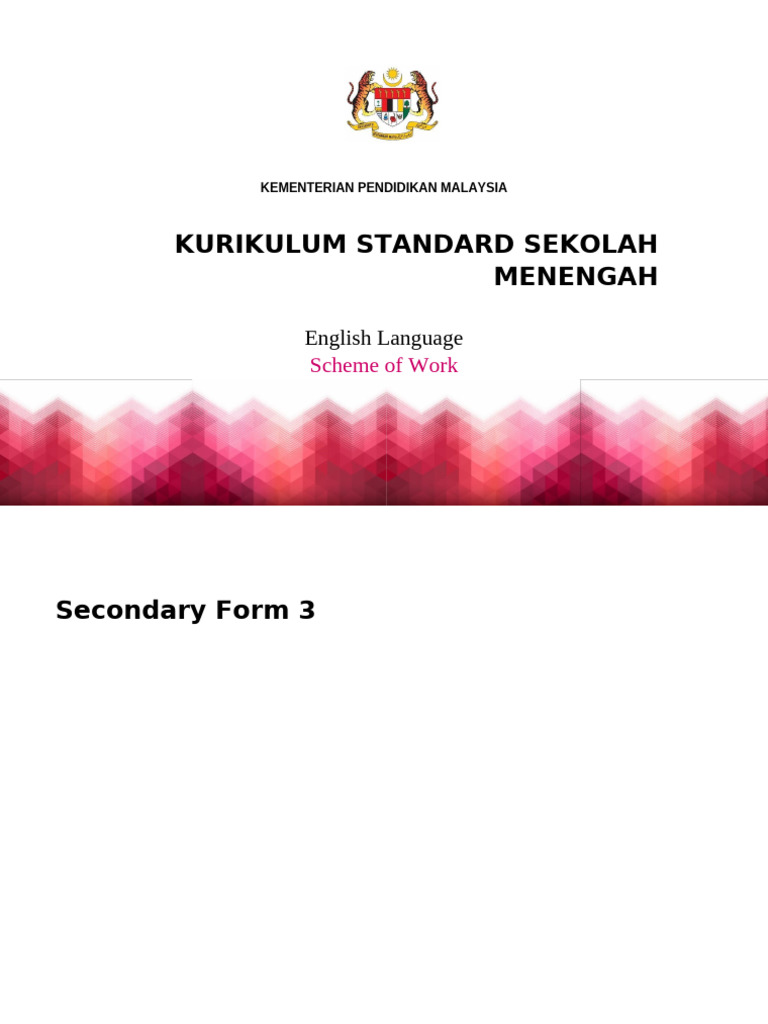 Sow Form 3 | PDF | Curriculum | Teachers