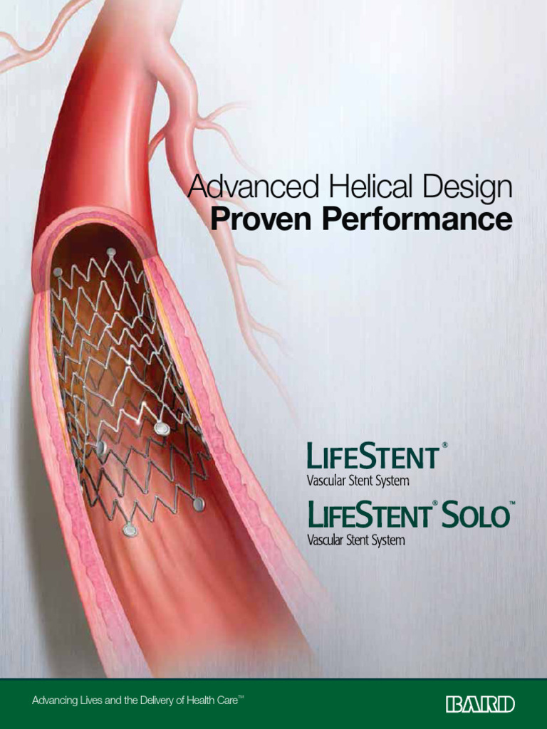 LifeStent Vascular Stent System Brochure (Bard) (BD Interventional ...