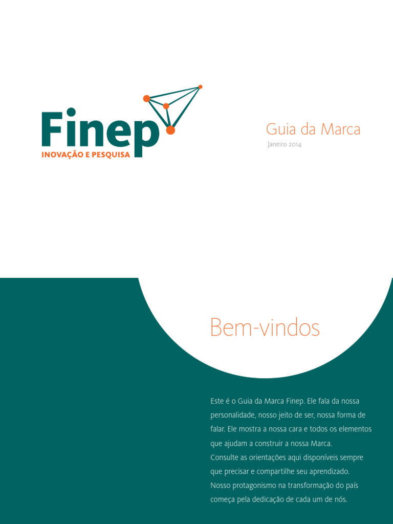 Guia de Branding da Finep: Inovação e Identidade | PDF | Gestão de ...